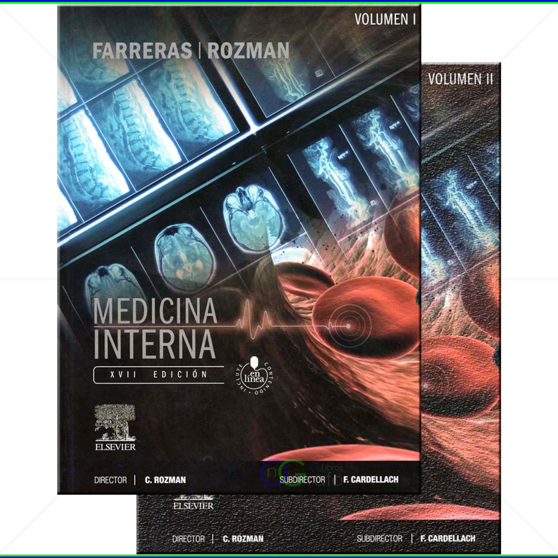 Medicina Interna. Farreras Valentí, Rozman. 17ed. Elsevier OnGrafo Libros