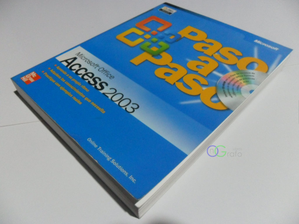 Microsoft office access 2003 paso a paso Microsoft Press OnGrafo Libros