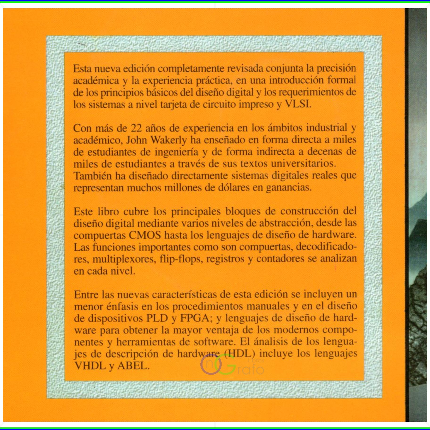 Diseño Digital Principios y Prácticas. John F. Wakerly. 3ed. Pearson ...